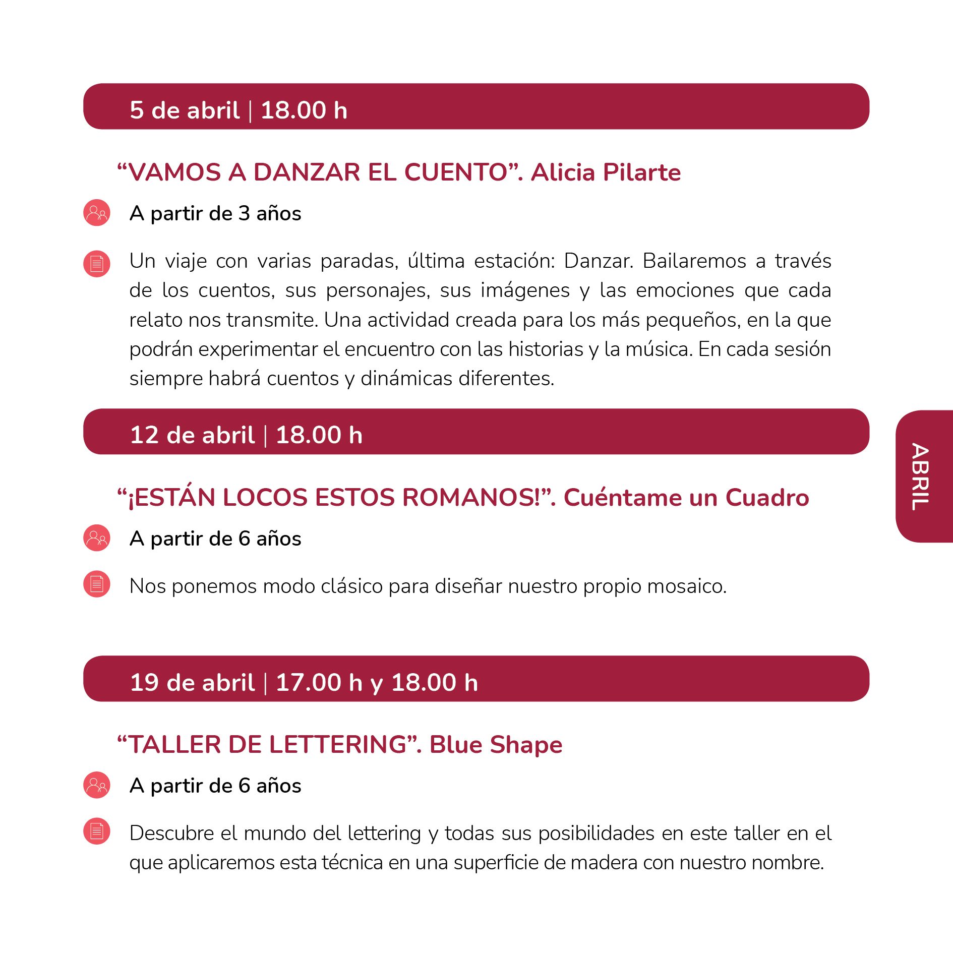 Actividad infantil: "Taller de lettering" (Llanes) | Turismo en Llanes