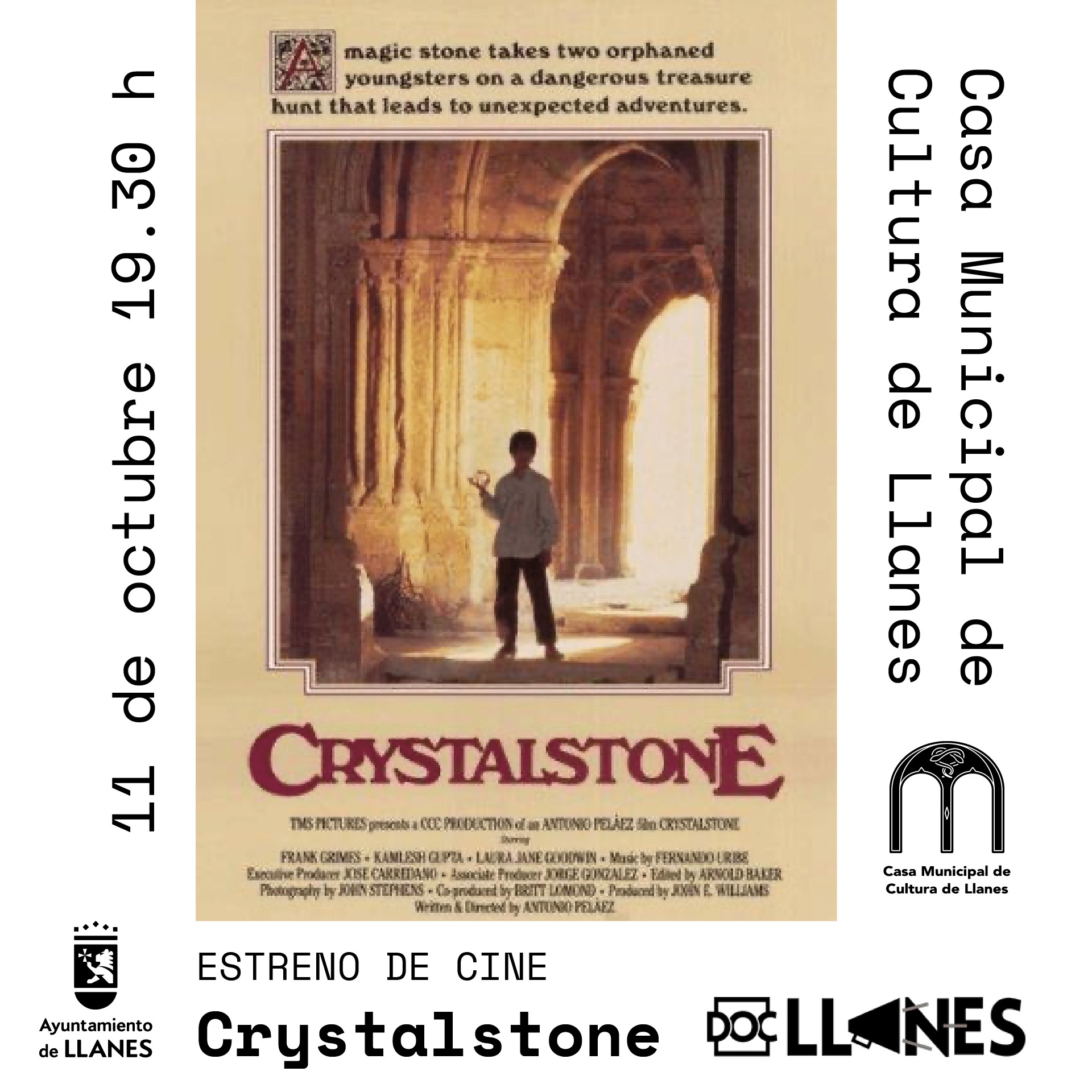 Proyección de la película: "Crystalstone" (Llanes) | Turismo en Llanes